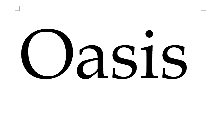 Oasis Publication
